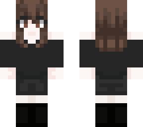 Gloomy girl | Minecraft Skin