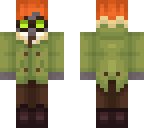 Janus - Winter Coat With Goggles | Minecraft Skin