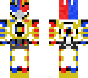 Kamen Rider Type 1 Pandora Form | Minecraft Skin