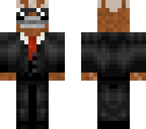 quail in a tuxedo with glasses | Minecraft Skin