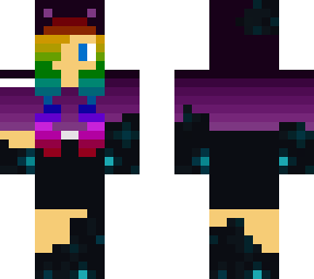 sculk purple gradient | Minecraft Skin