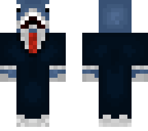 Sharkman in Suit | Minecraft Skin