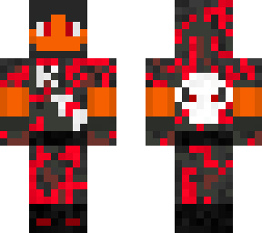 red and black | Minecraft Skins