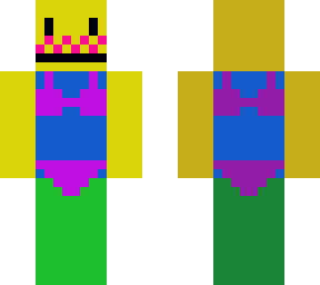 Shocked noob in a bikini | Minecraft Skin