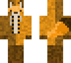 Cute Fall Fox | Minecraft Skin