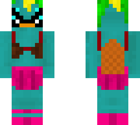 mardi gras perry | Minecraft Skin