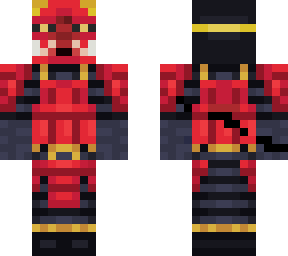 Oni mask | Minecraft Skin
