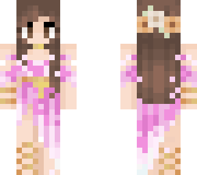 pink angel girl | Minecraft Skin