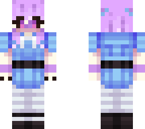 Slushie Lilac Lemurs MC Mania | Minecraft Skin