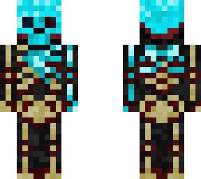 burnt skeli | Minecraft Skin