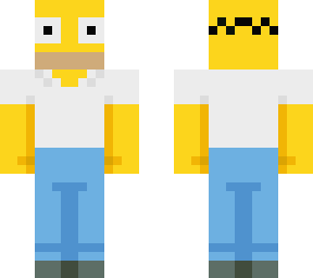 Homer Simpson - The Simpsons Skin Pack | Minecraft Skin