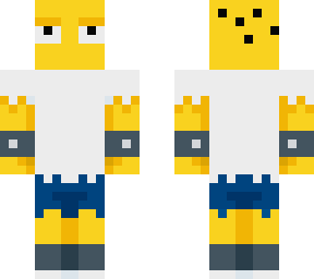 Kearney - Xbox360 The Simpsons Skin Pack | Minecraft Skin