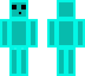 McFluffyyy's Blue Slime Skin (Fixed Base) | Minecraft Skin