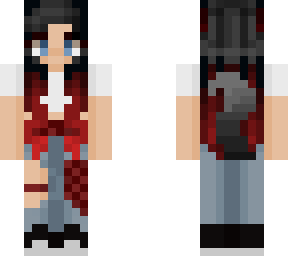 wolf girl | Minecraft Skin