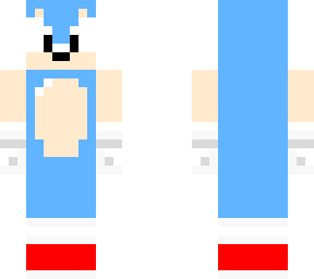 Classic Sonic | Minecraft Skin