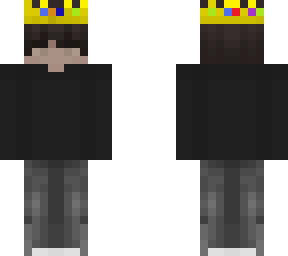 Cute Soft Boy Skin with TechnoBlade Crown | Minecraft Skin