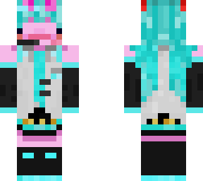 Miku Axolotl | Minecraft Skin