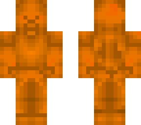 Orange Steve | Minecraft Skin