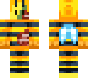 SkylineMC2028 in a zombie bee suit | Minecraft Skin