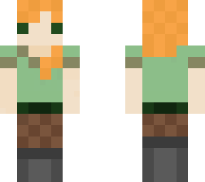 8-bit Alex | Minecraft Skin