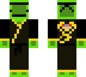 cobra kai slime man | Minecraft Skin
