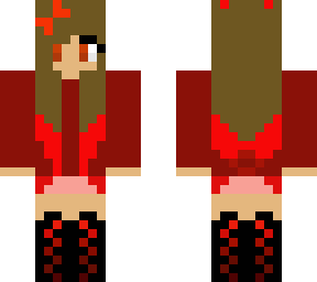 Evil Bunny girl edited | Minecraft Skin
