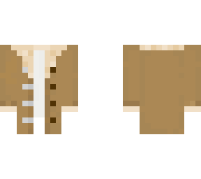 fall coat (shaded+layered) | Minecraft Skin