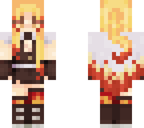 female rengoku! | Minecraft Skin