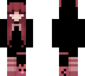 mouse sock w cat ears | Minecraft Skin