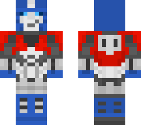 Orion Pax (Cogless) | Minecraft Skin