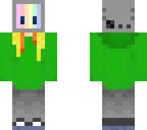 pc head girl. (shading+layers) | Minecraft Skin