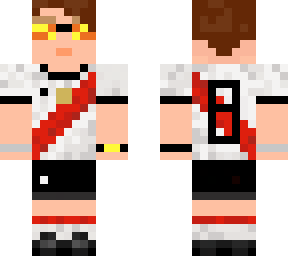 YSY A FAN DE RIVER PLATE 9/12/18 | Minecraft Skin