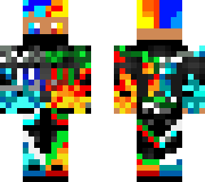 All elemental god | Minecraft Skin