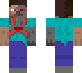Cyborg Steve | Minecraft Skin