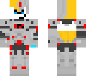 cyborg tails | Minecraft Skin