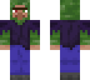 Minecraft Experience Cape Villager Zombie Hat | Minecraft Skin