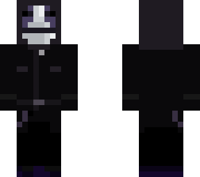 Purple masked figure | Minecraft Skin