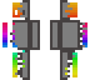 Rainbow skin | Minecraft Skin