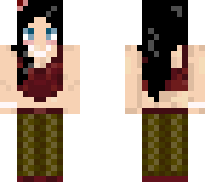 red corset | Minecraft Skin