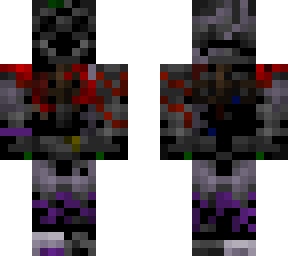 Ruined Roxanne Wolf | Minecraft Skin