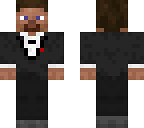Tuxedo Steve Retexture 2 | Minecraft Skin