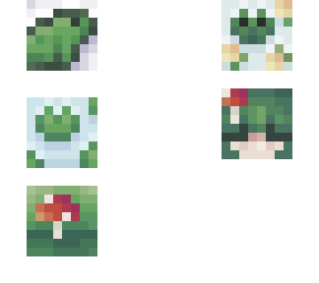 .+Frog pfps+. CE | Minecraft Skin