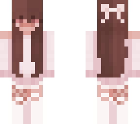 - pink coquette - | Minecraft Skin