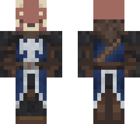 Red Panda Knight | Minecraft Skin