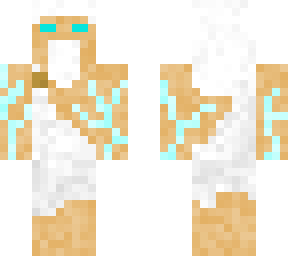 Veins of Lightning Zeus | Minecraft Skin