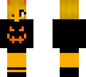 Female - October Theme - Horns - Highheels | Minecraft Skin