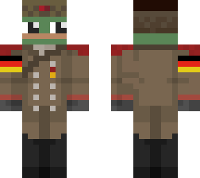 German Military Pepe | Minecraft Skin