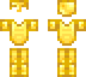 Gold Armor (Or Golden Armor) | Minecraft Skin