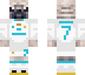 pug CR7 remaster | Minecraft Skin
