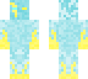 The blue Lightning | Minecraft Skin